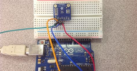Sensors Tutorials With Arduino Contact Less Infrared Thermopile Sensor Breakout Tmp006