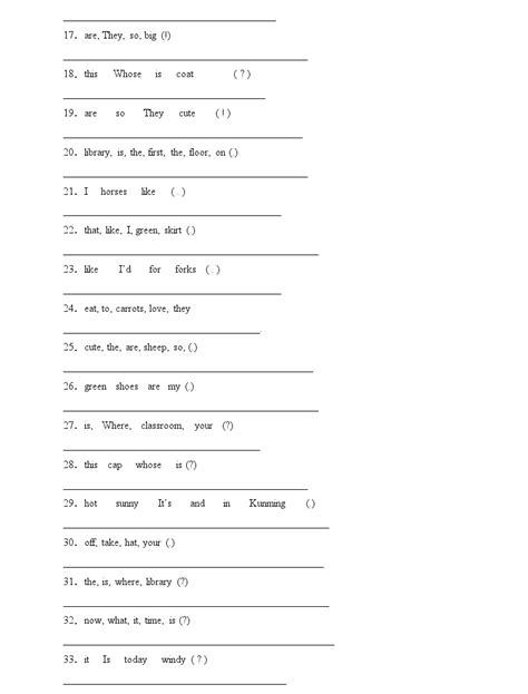 人教pep版四年级英语下册期末专项复习 连词成句题（含答案） 教习网 试卷下载