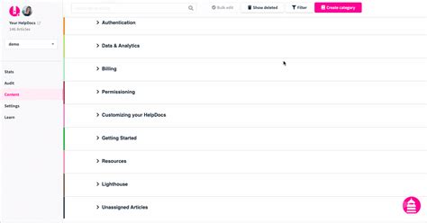 Creating A Subcategory HelpDocs Support