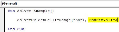 VBA Solver Step By Step Example To Use Solver In Excel VBA