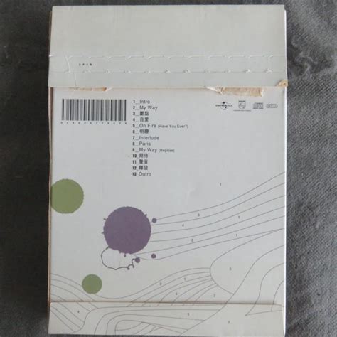 首版 張敬軒 Hins 首張專輯 My Way Cd 03年 舊版 紙套 側帶 貼紙付 興趣及遊戲 音樂、樂器 And 配件 音樂與媒體 Cd 及 Dvd