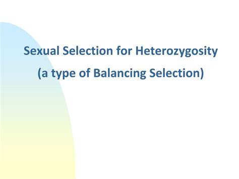 Ppt Sexual Selection Powerpoint Presentation Free Download Id1925737