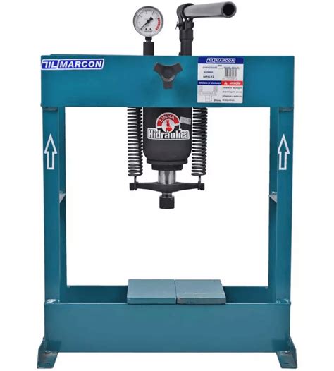 Manômetro De Pressão Hidráulica 1 4″ Vertical 30 Toneladas