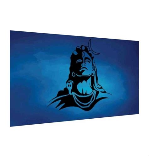 Non Woven Lord Shivan Printed Religious Wallpaper At ₹ 105 Sq Ft In Chennai
