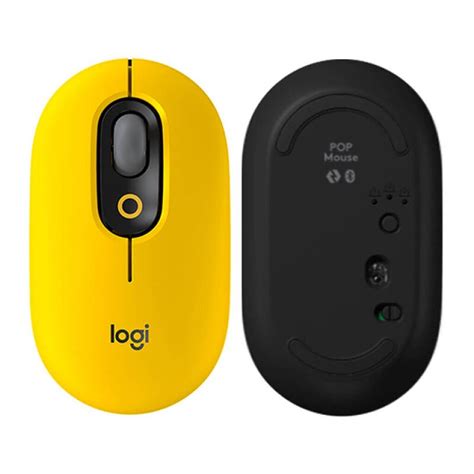 ของแท้ เมาส์ Logitech Pop ดั้งเดิม เมาส์ไร้สายพร้อมอิโมจิที่ปรับแต่งได้ เทคโนโลยี