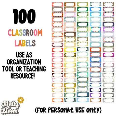 Editable Classroom Labels Classroom Printable Labels Class Nameplates