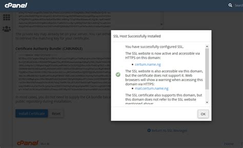 How To Install SSL On CPanel