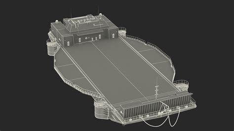 Spacex Autonomous Rocket Recovery Barge Marmac 3d Model 99 3ds