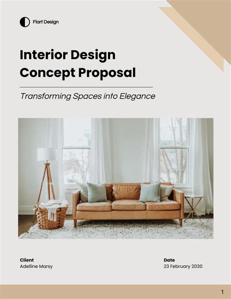Interior Design Proposal Sample Online Interior Design Shop — Arden