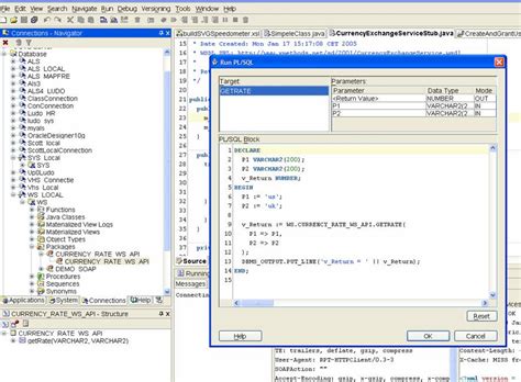 Consuming Web Services From Plsql Part I Using Java Stored