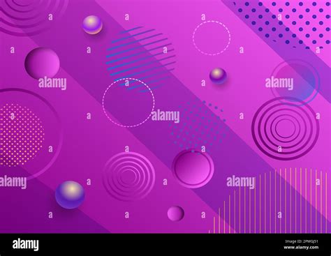 Abstract Colorful Circle Banner Background Stock Vector Images Alamy