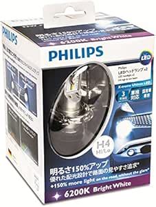 H4 Philips 12953BWX2 LED Bulbs, Headlight Bulbs - Amazon Canada