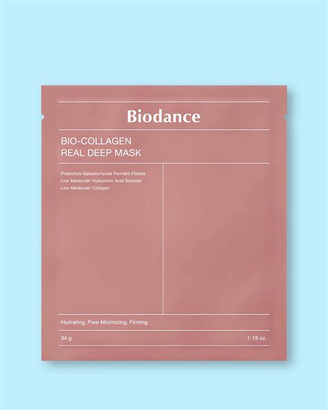 Biodance Маска за лице с колаген Bio Collagen Real Deep Mask Колагенови Маски Ksisters 👯‍♀️