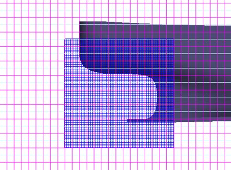 Grid Refined Of Bow Fig4 Grid Refined Of Tail Calculation Results And Download Scientific