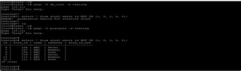 Postgresql Not In How Not In Condition Works In Postgresql