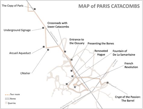 Catacombs Paris On Map At Connie Talbert Blog