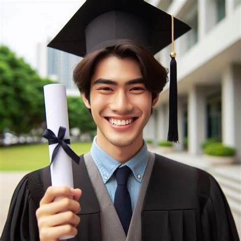 University Student With Degree Hd Images Premium Ai Generated Image