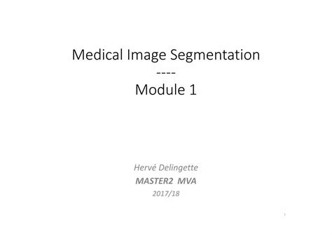 Pdf Medical Image Segmentation ‐‐‐‐ Module 1 · Discrete Vs Continuous Image Representation 8