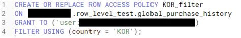 BigQuery Row Level Security BESPIN GLOBAL