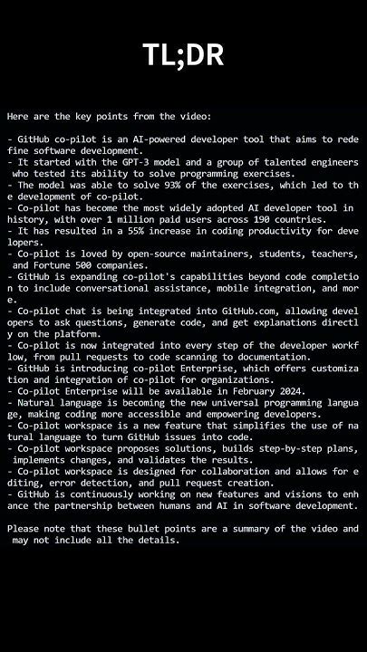 Tl Dr Github Dev Day Opening Keynote Python Microsoftcopilot Microsoft365 Openai Autogen