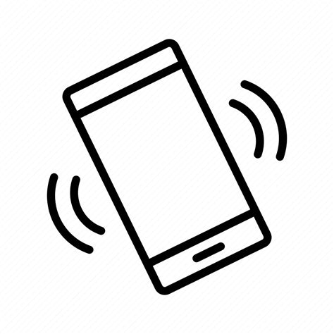 Phone Vibrate Vibration Icon Download On Iconfinder