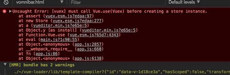 Vuejs Closed Uncaught Error Vuex Must Call Evuex Before