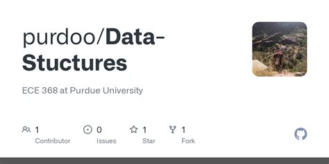 Github Purdoodata Stuctures Ece 368 At Purdue University