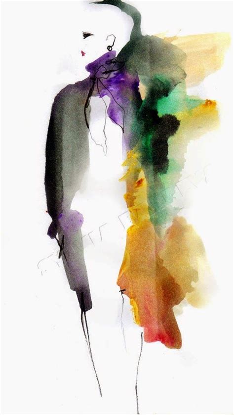 Illustration De Mode Sylvia Baldeva Illustration De Mode Fashion Illustration Fashion