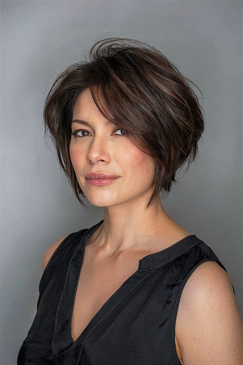 Chic Short Layered Bob Hairstyles Youll Want To Try In 2025 Cuts Hues