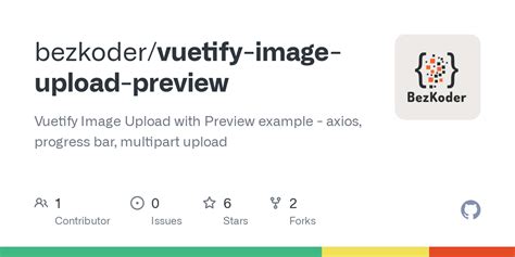Github Bezkodervuetify Image Upload Preview Vuetify Image Upload With Preview Example