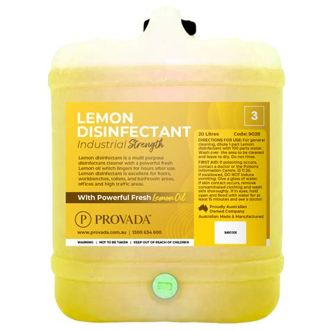 20l Lemon Disinfectant Au