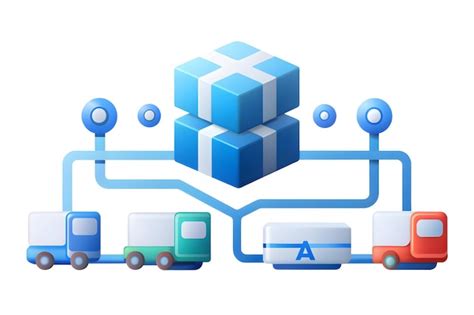 Premium Photo 3d Ai Logistics And Supply Chain Management Icons