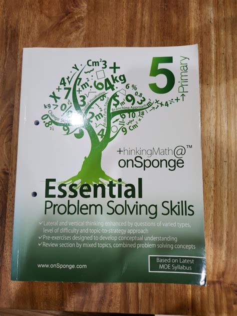 Onsponge Essential Problem Solving Skills Primary 5 Hobbies And Toys