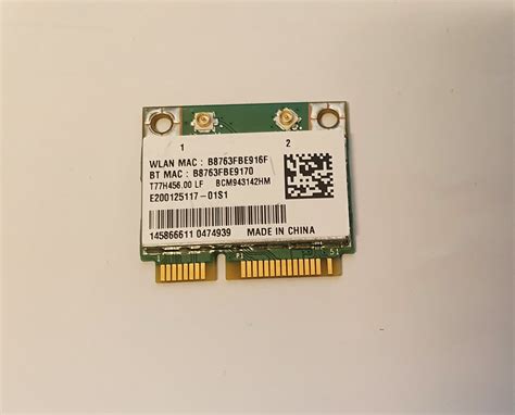 Broadcom BCM943142HM Wi-Fi + Bluetooth 4.0 - Nordic IT Solutions Oy