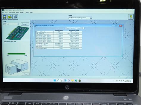 Agilent 8453 G1103a Spectrophotometer W G1120a Multicell Transport Marshall Scientific
