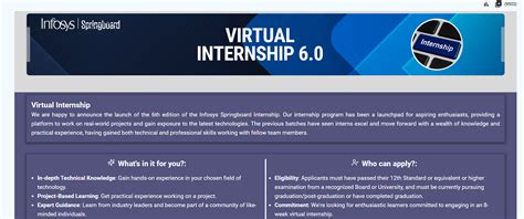 Infosys Springboard Virtual Internship 2025 Step By Step Guide Public Scheme Leadership Mission