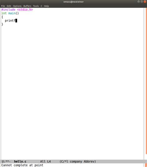 尝试了一下company Mode，什么都没有发生怎么回事 Emacs General Emacs China