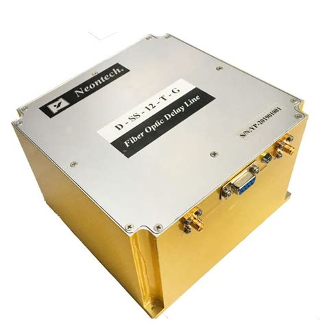 Variable Optical Delay Line And Optical Simulator D Ss 12 T Neon