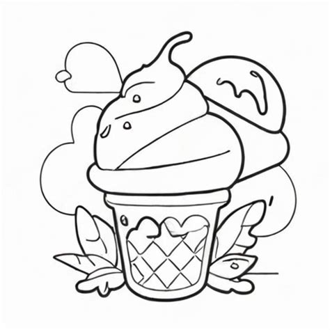 아이스크림 색칠하기 도안 무료 사진 무료 고품질 사진 다운로드 Freepik