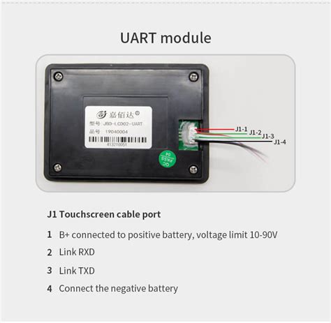 Lcd Display Touch Screens UART RS Port XiaoxiangBMS
