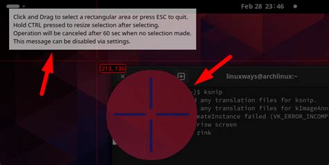 How To Take Screenshots On Arch Linux LinuxWays