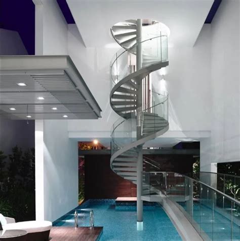 Prefabricated Steel Stairs Outdoor Spiral Staircase Design Buy