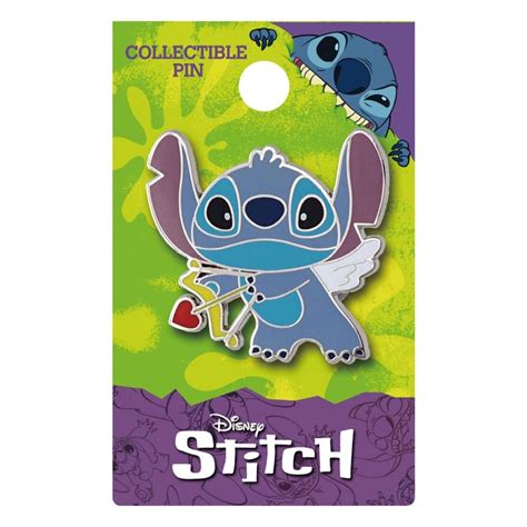 Lilo Stitch Valentine Pin Planet Fantasy