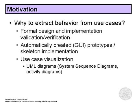 Improved Processing Of Textual Use Cases Deriving Behavior