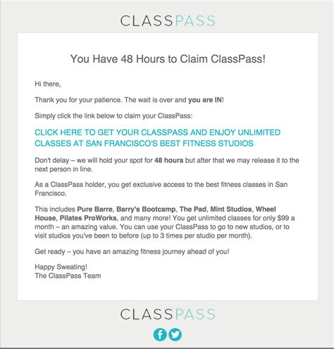 Class Pass 48 Hr Deadline Fun Workouts Behavioral Science Classpass