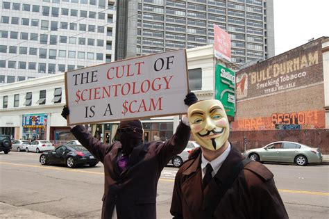 Anonymous Protests The Church Of Scientology Part 2 Indybay