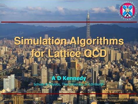 Ppt Simulation Algorithms For Lattice Qcd Powerpoint Presentation