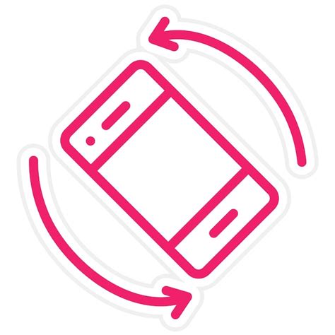 Premium Vector Vector Design Auto Rotate Icon Style Premium Vector Vector Design Auto Rotate Icon Style