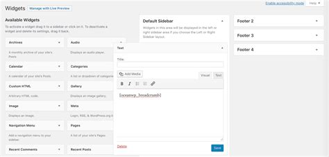 I Breadcrumb Di Wordpress Come Abilitarli Sul Vostro Sito Wordpress