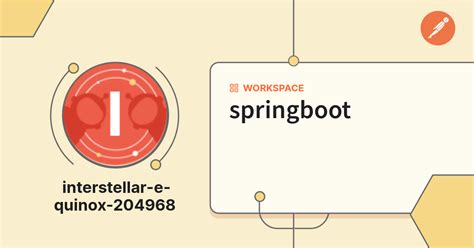 Springboot Postman Api Network